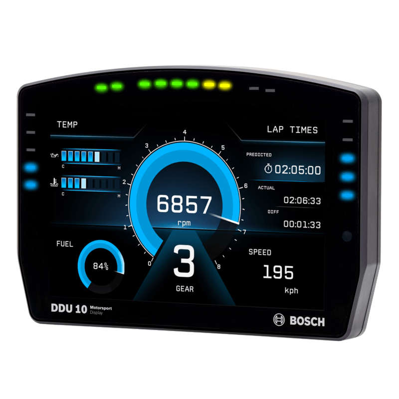 Bosch Motorsport - DDU 10 Display - Creative Motorsport Solutions