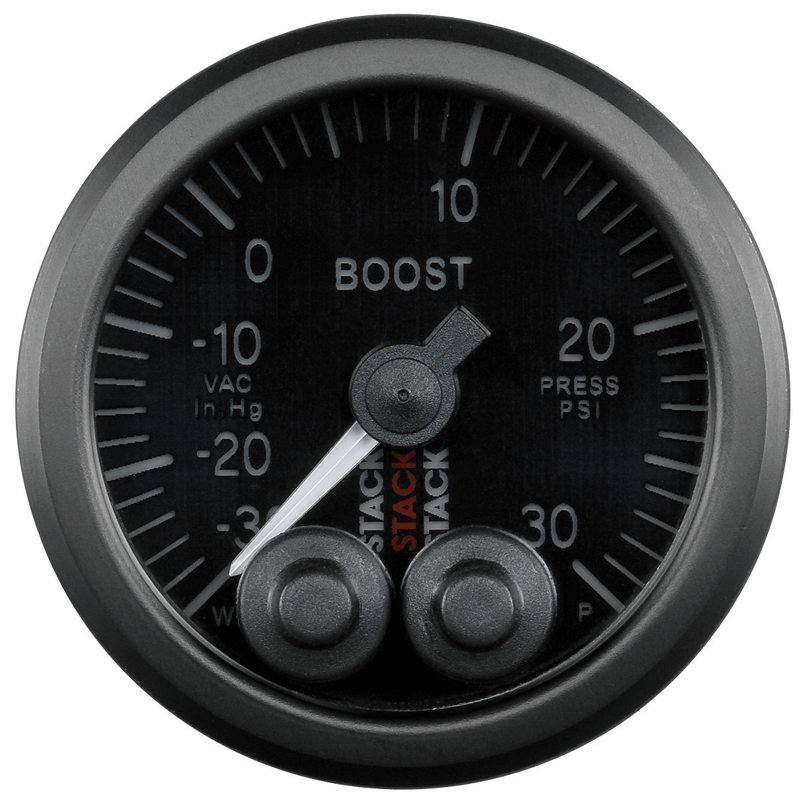 Stack - 52mm Pro-Control Boost Pressure Gauge - Creative Motorsport ...